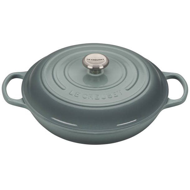 KitchenAid Vitrified Stoneware Round Casserole Baker, 2-Quart ...