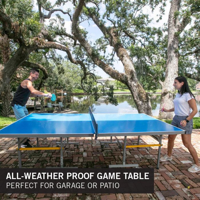 Stiga Vapor Foldable Indoor/Outdoor Table Tennis Table | Wayfair