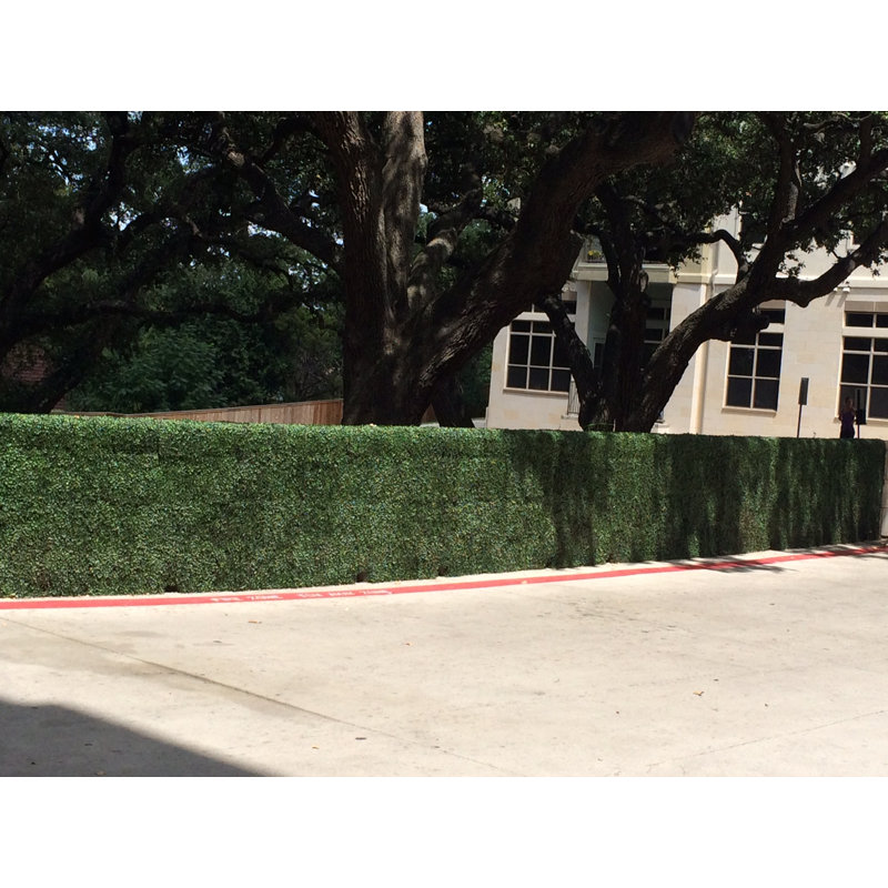 GreenSmart Dekor 1.5 ft. H x 1.5 ft. W Artificial Ficus Fence Panel ...