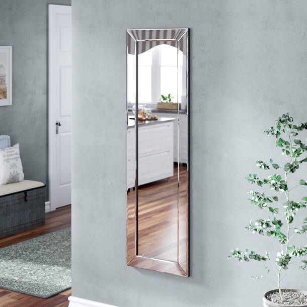 Custom Door and Mirror Polished Edge Backed Aluminum Frame Interior ...