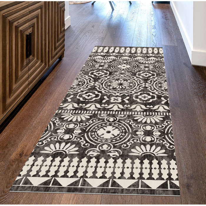 Studio M Copenhagen Floor Flair Vinyl Rug - 2.5 X 7 Ft | Wayfair