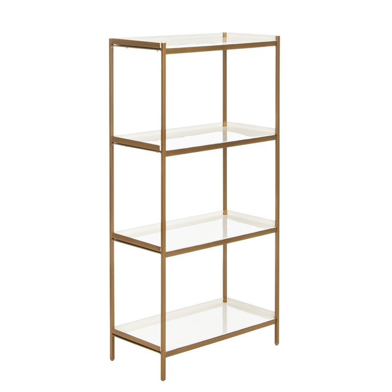Everly Quinn Enamel Etagere Bookcase & Reviews | Wayfair