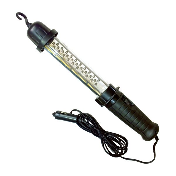 Koolatron 12V Portable Hanging LED Work Light with Cord, Black ...
