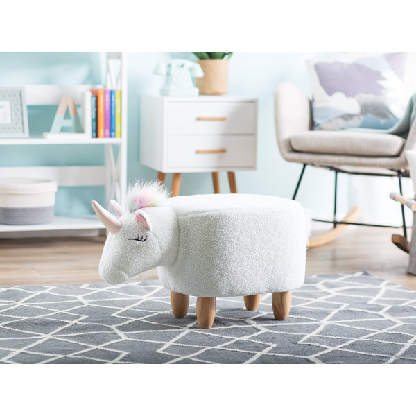 Maturi Villanueva Unicorn Children's Stool | Wayfair.co.uk