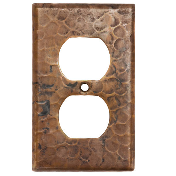 Premier Copper Products Copper Switchplate Triple Toggle Switch Cover ...