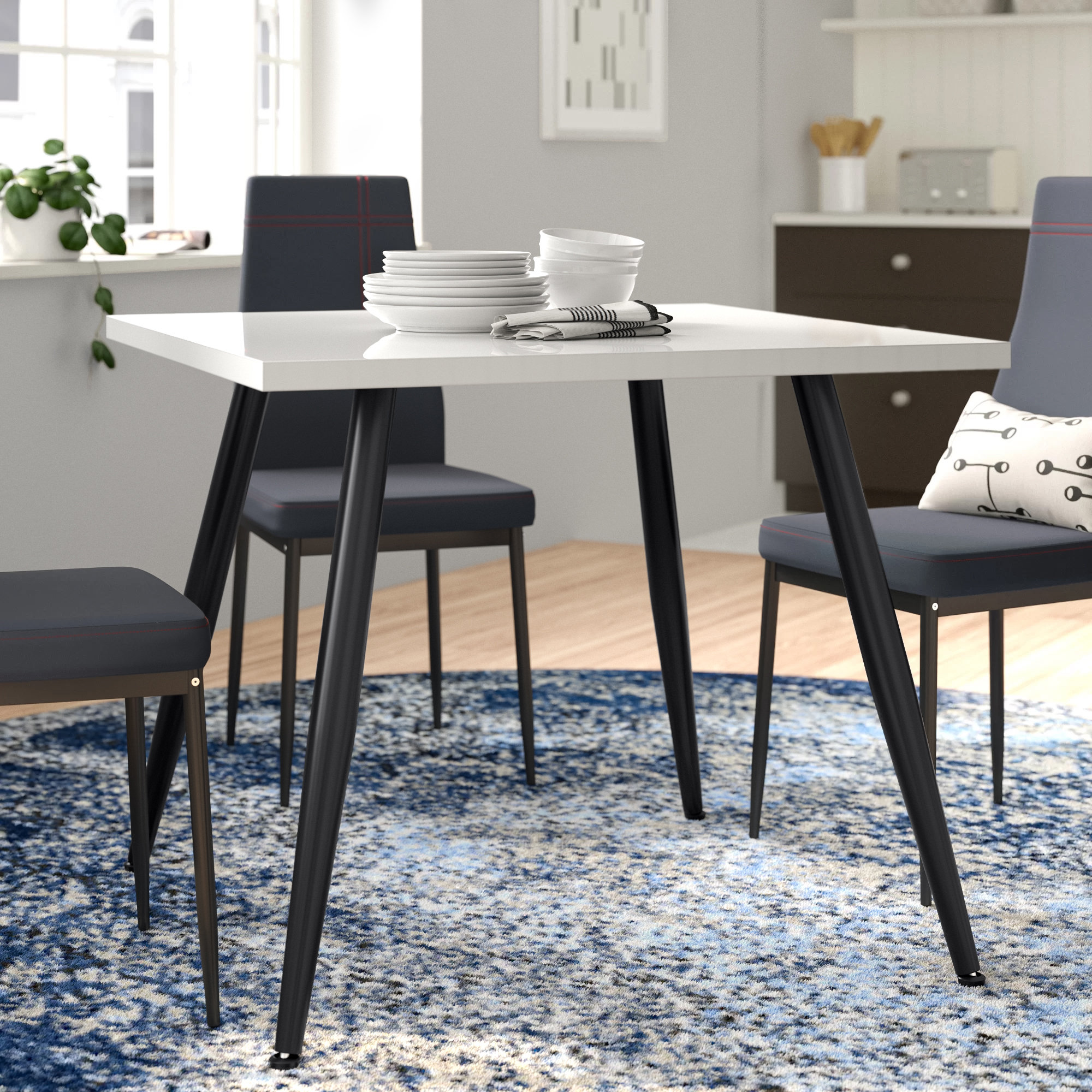 George Oliver Lanphear 90Cm Dining Table | Wayfair.co.uk