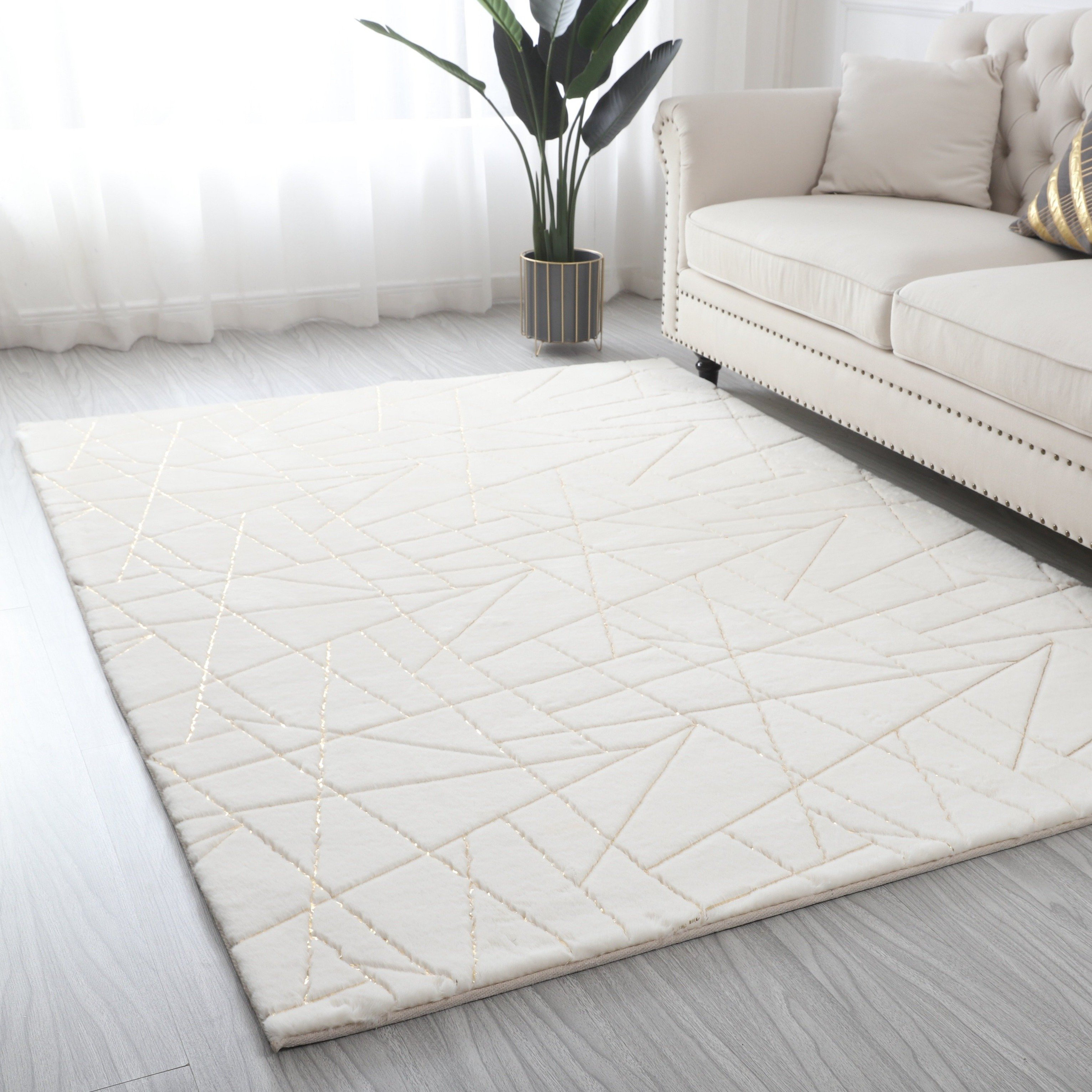 Mercer41 Yaraghi White Area Rug | Wayfair