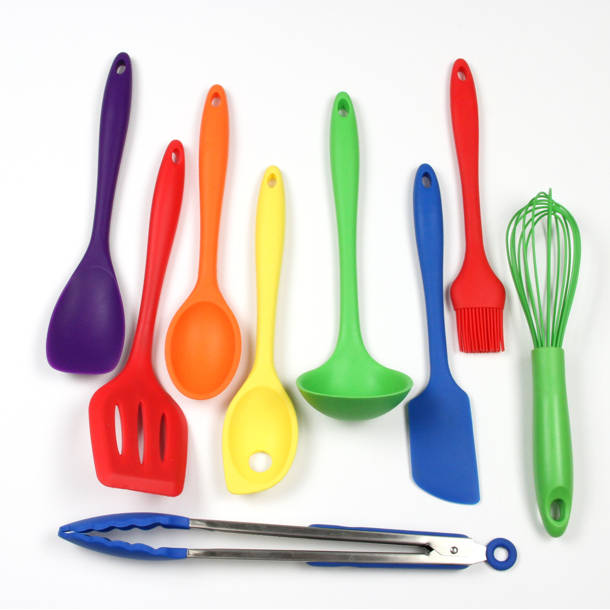 Chef Craft Silicone Assorted Kitchen Utensil Set & Reviews | Wayfair