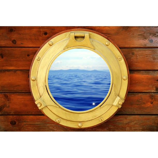 Breakwater Bay Nautical Marine Ship Porthole Wall Décor | Wayfair