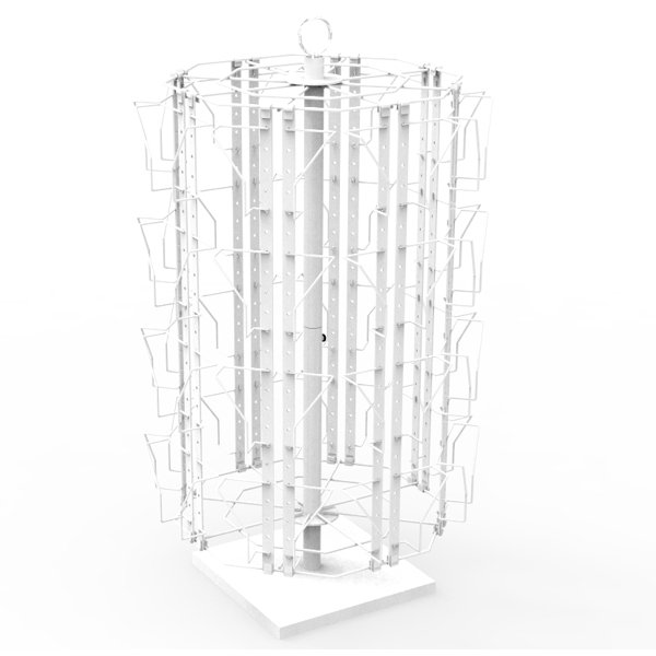 FixtureDisplays 32 Pockets Adjustable Greeting Card Rack 4x6"-7x5 ...