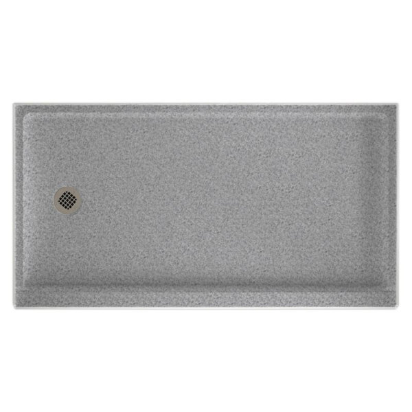 Swan Solid Surface 32" x 60" Single Threshold Shower Base | Wayfair