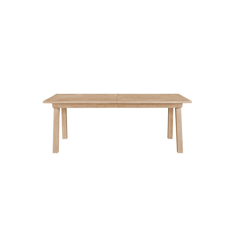 Birch Lane™ Bilbrook Extendable Solid Wood Dining Table | Wayfair