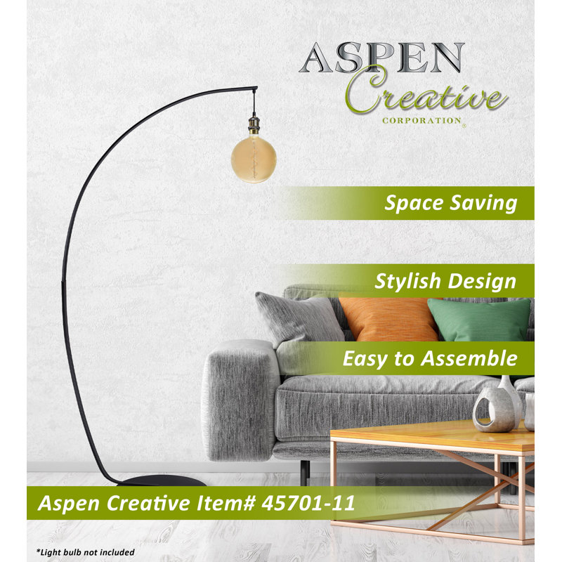 Latitude Run® Jameire 72" Arched Floor Lamp | Wayfair