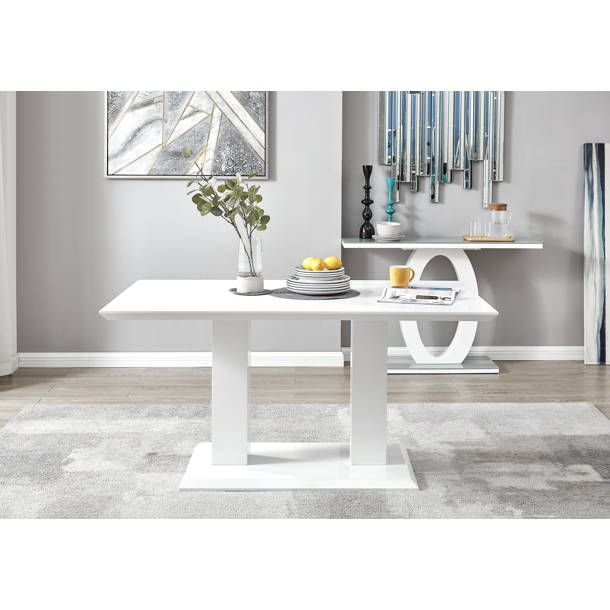 Wrought Studio Border Extendable Dining Table & Reviews | Wayfair