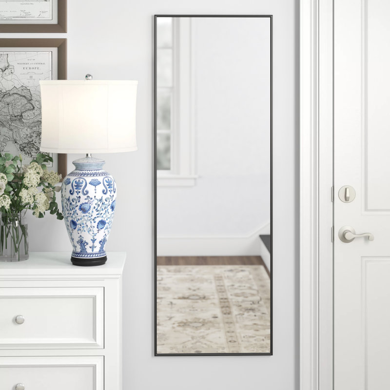 Three Posts™ Ferndown Rectangle Metal Mirror & Reviews | Wayfair