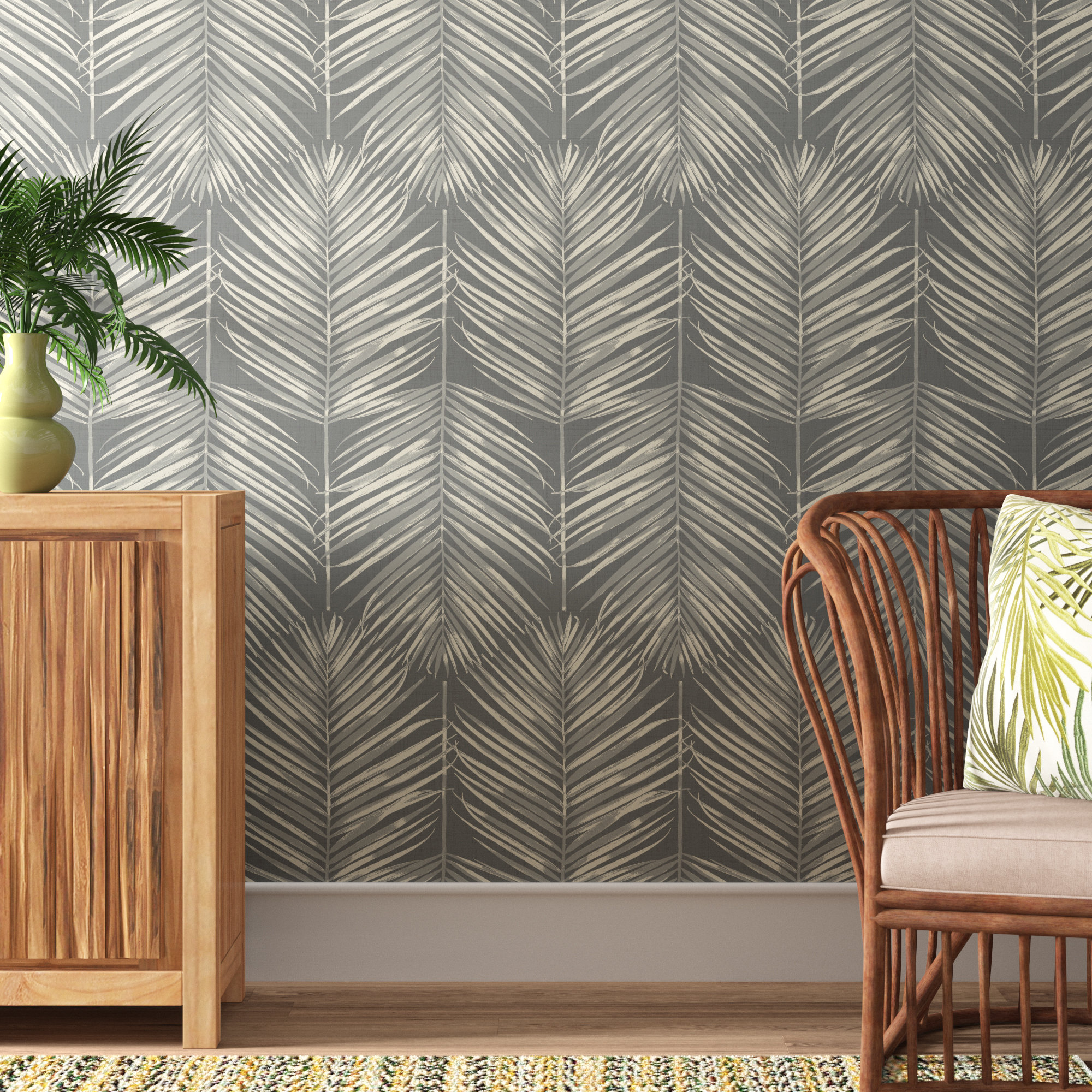 Bay Isle Home Jaydon Floral Wallpaper & Reviews | Wayfair