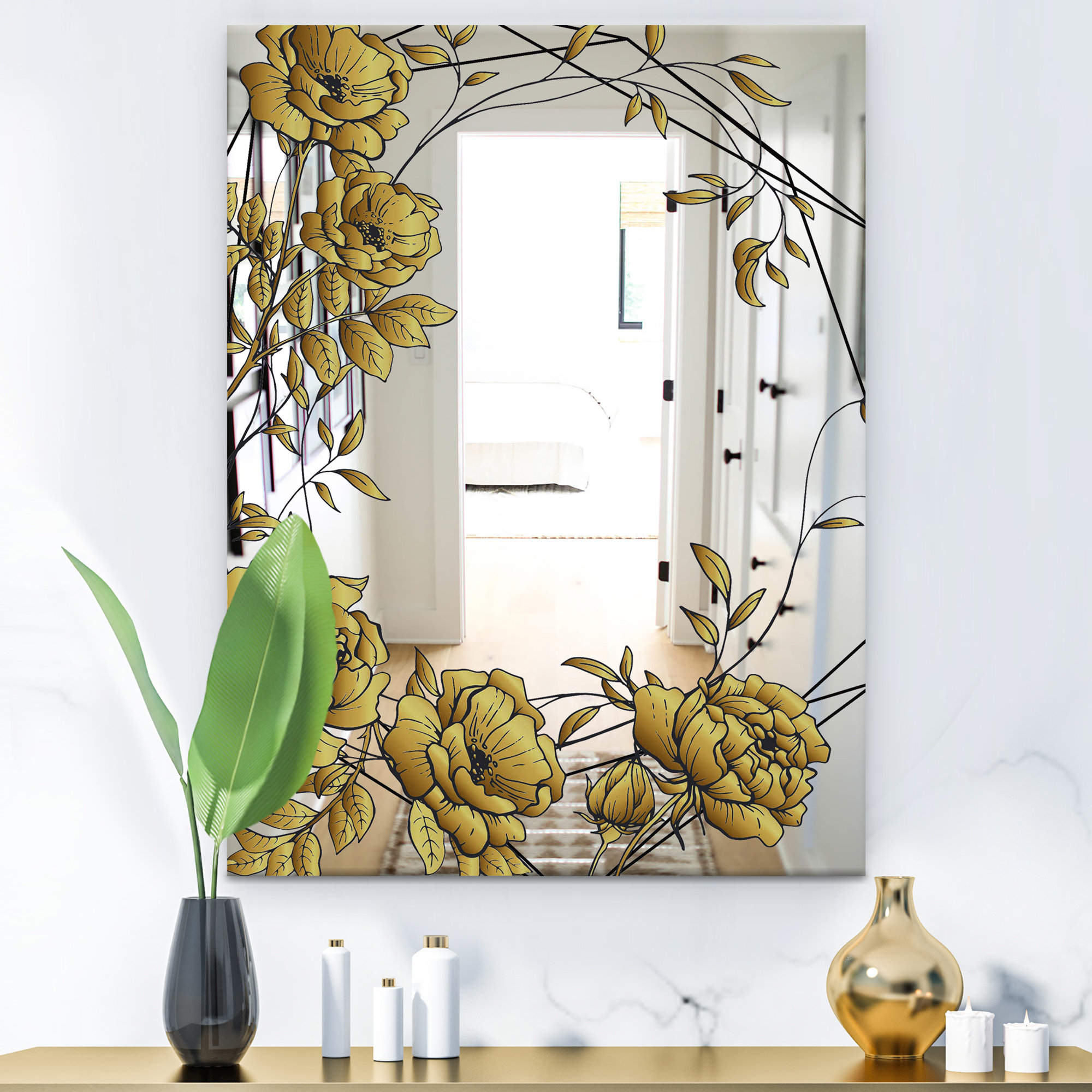 Bless international Botanical Blooming Traditional Bathroom/Vanity ...