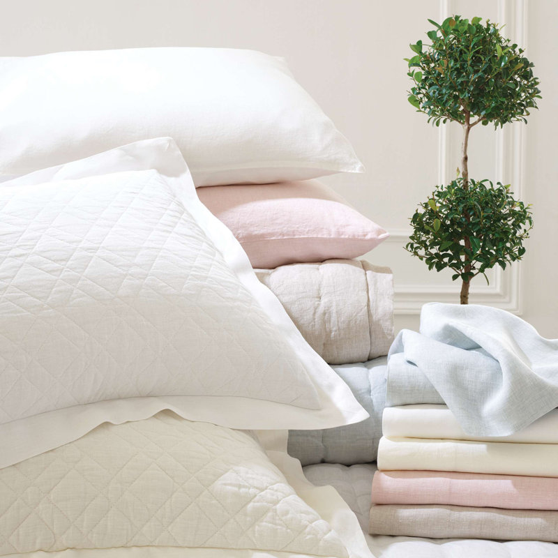 Pine Cone Hill Washed Linen Quilt & Reviews | Wayfair
