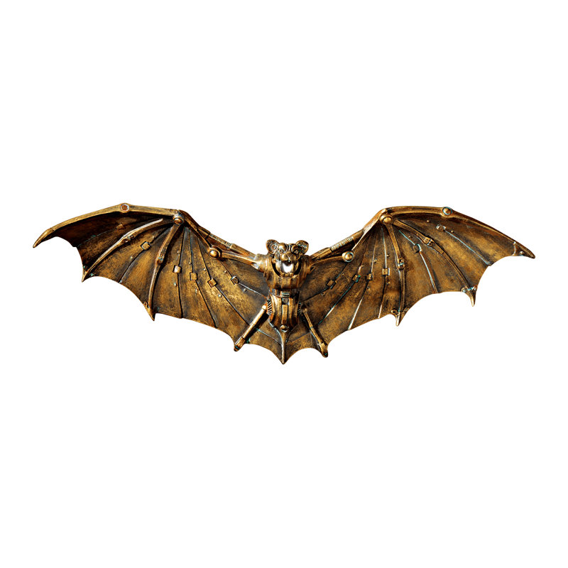 Design Toscano Cyber Bat Steampunk Wall Décor & Reviews | Wayfair
