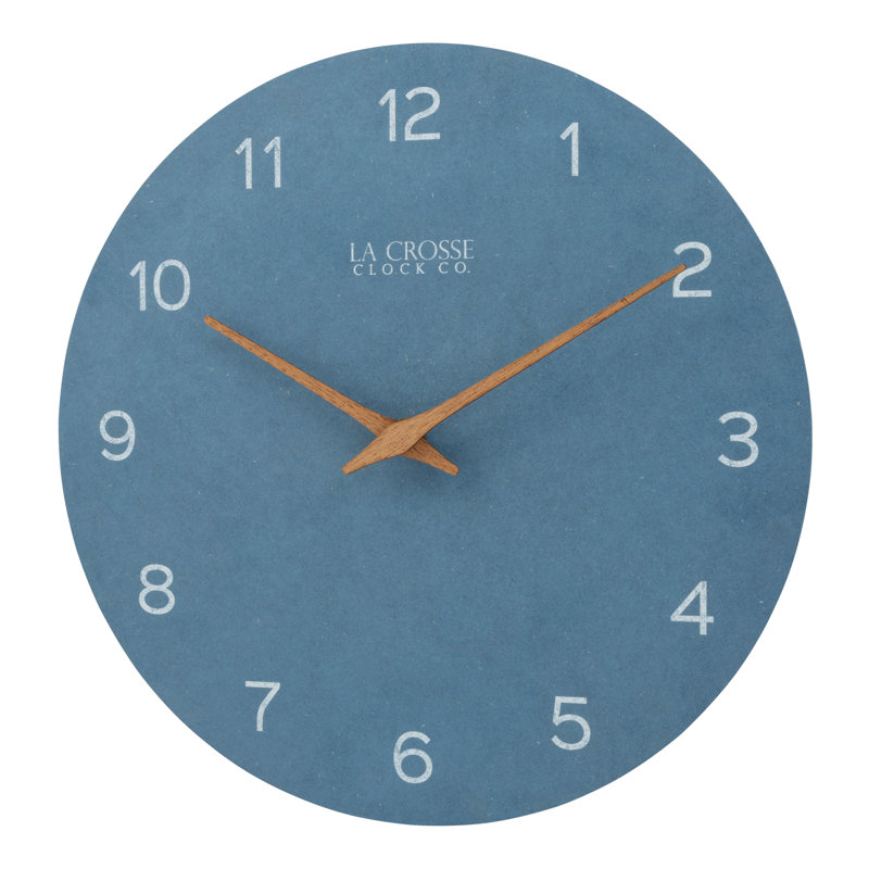 Blue Quartz Wall Clock