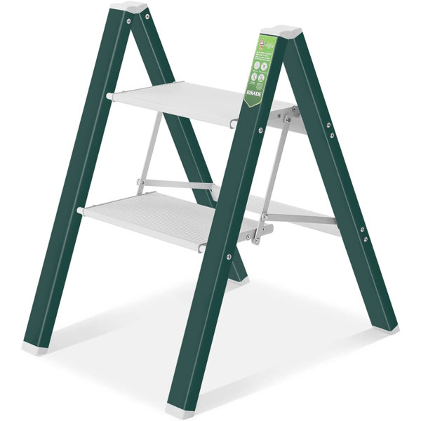 Walker 2 - Step Steel Folding Small Step Ladder | Wayfair