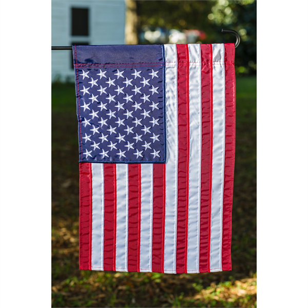 Trinx American 2-Sided Nylon Garden Flag & Reviews | Wayfair