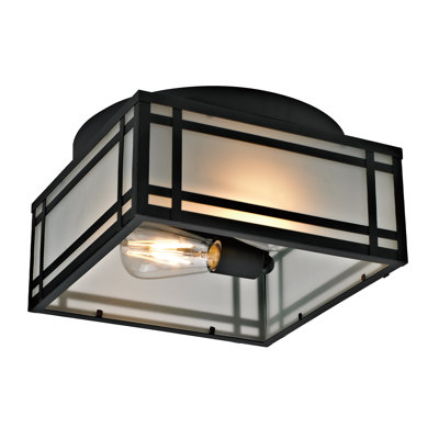 Addington Park Yorkshire 2-Light Outdoor Flush Mount & Reviews | Wayfair