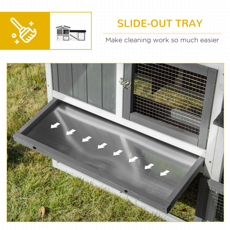 Pawhut Weather Resistant Rabbit Run | Wayfair.co.uk
