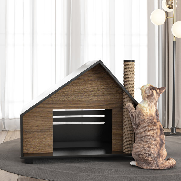 Tucker Murphy Pet™ 26" Modern Home Decor Cat Condo & Reviews | Wayfair