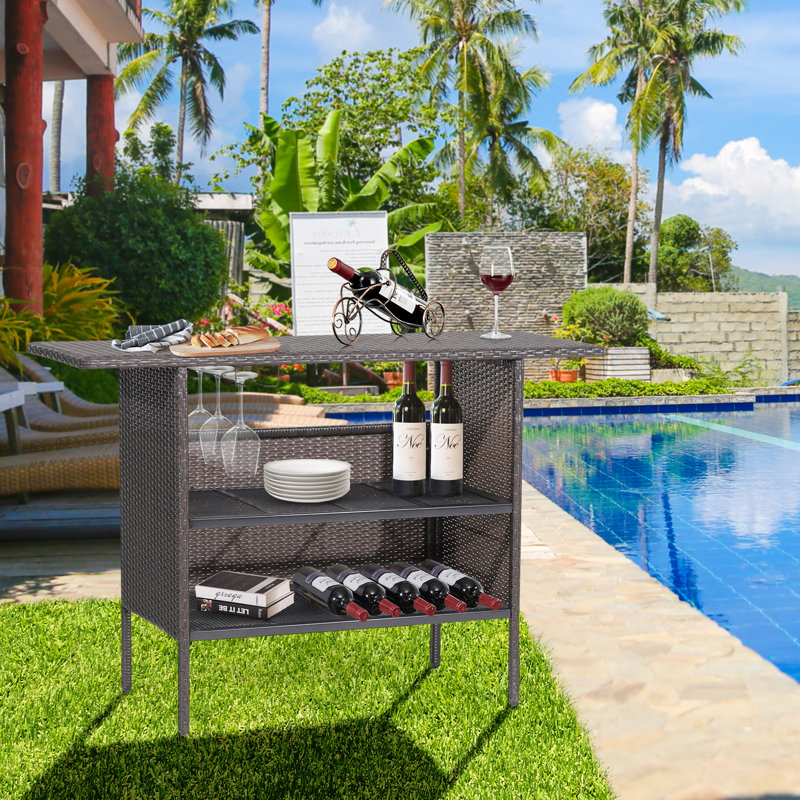 Latitude Run® Outdoor Buffet & Console Table & Reviews | Wayfair