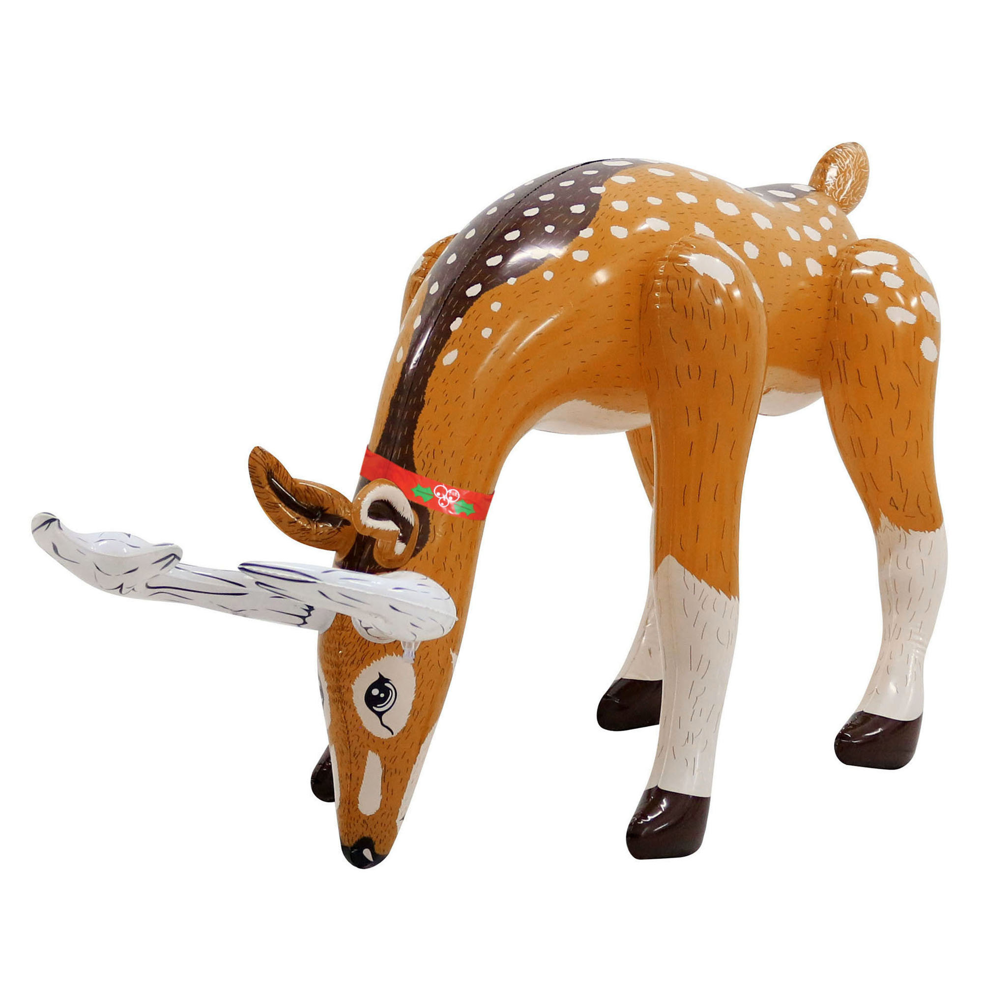 The Holiday Aisle® Christmas Reindeer Inflatable | Wayfair