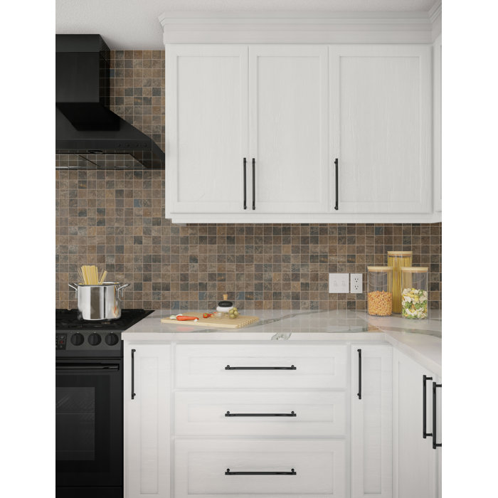 Daltile Slate Attaché 2" x 2" Porcelain Mosaic Wall & Floor Tile ...