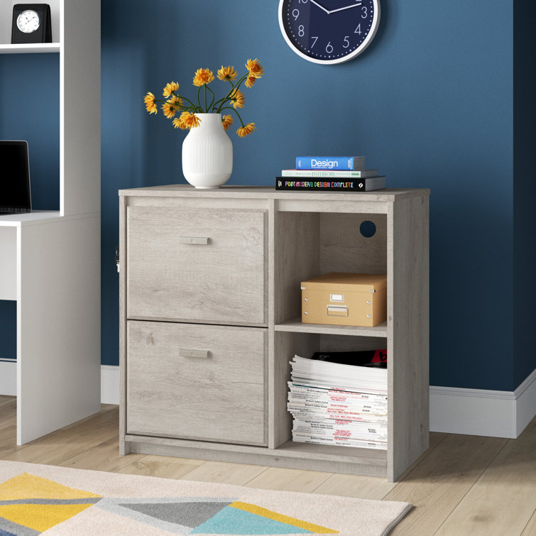 Zipcode Design™ Bacher 2-Drawer Vertical Filing Cabinet & Reviews ...