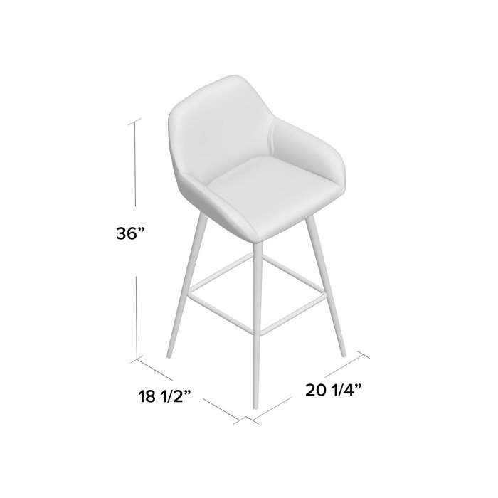 Mercury Row® Rylee 26" Counter Stool & Reviews | Wayfair