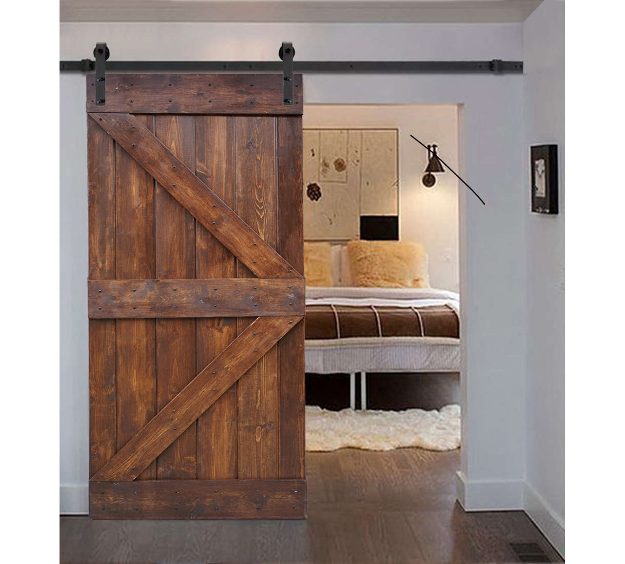 Measuring 101: How to Find the Right Barn Door Sizes | Wayfair