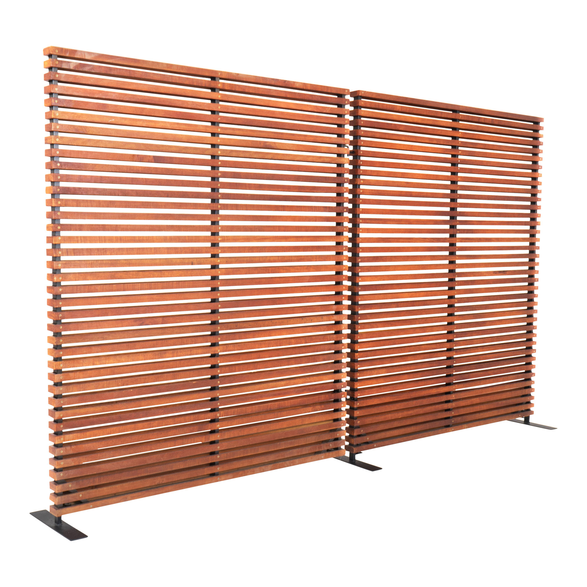 AllModern Auden 119'' W x 72'' H 2 - Panel Folding Room Divider ...
