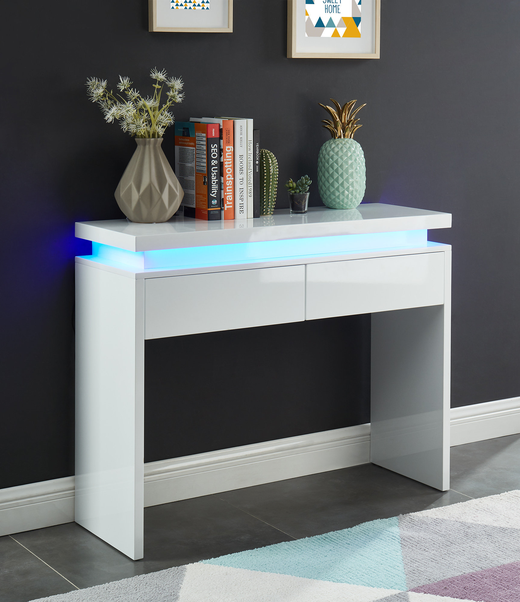 Metro Lane Aamia 100Cm Console Table | Wayfair.co.uk