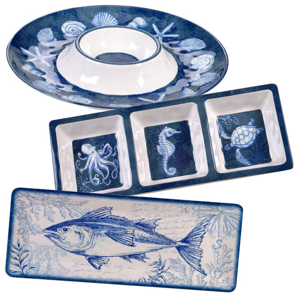 Certified International Beachcomber 12 Pc Dinnerware Set & Reviews ...