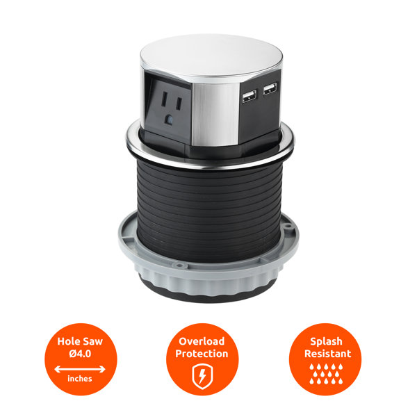 Link2Home 15-Amp AFCI Triplex Outlet & Reviews | Wayfair