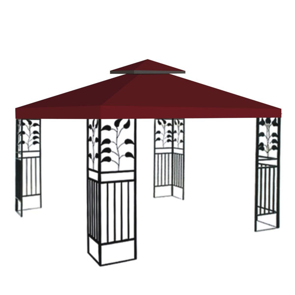 SunriseOutdoorLTD Replacement Sunshade Double Tier Canopy Top Patio ...
