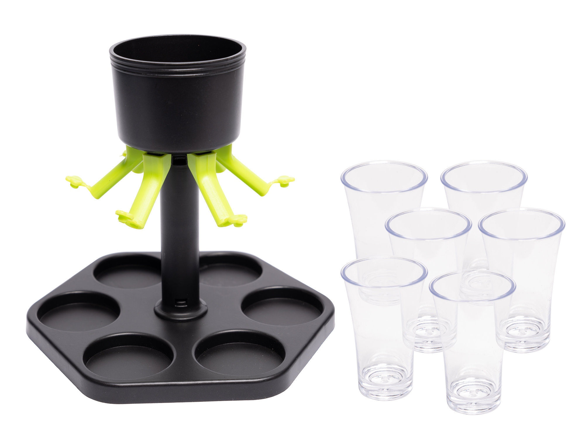 Prep & Savour Brethauer-Downing Liquor Shot Dispenser And Pourer Set ...