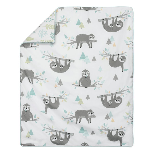 Sweet Jojo Designs Sloth 4 - Piece Crib Bedding Set & Reviews | Wayfair