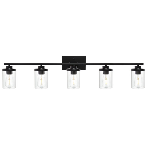 Greyleigh™ Charlbury 5 - Light Dimmable Vanity Light & Reviews | Wayfair