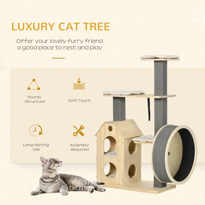 Archie & Oscar™ 53" Manish Cat Tree | Wayfair