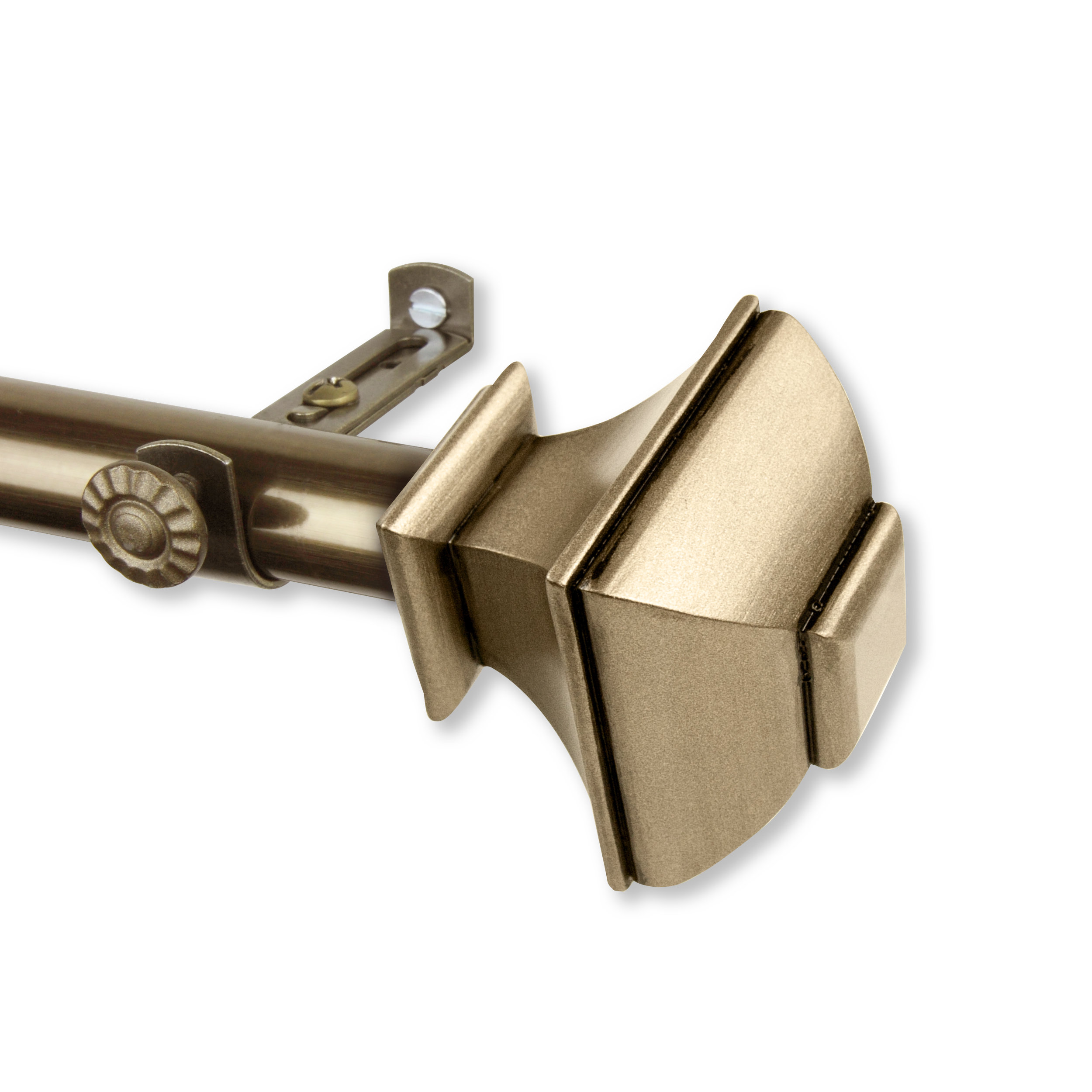 Red Barrel Studio® Anferney Single Curtain Rod & Reviews | Wayfair