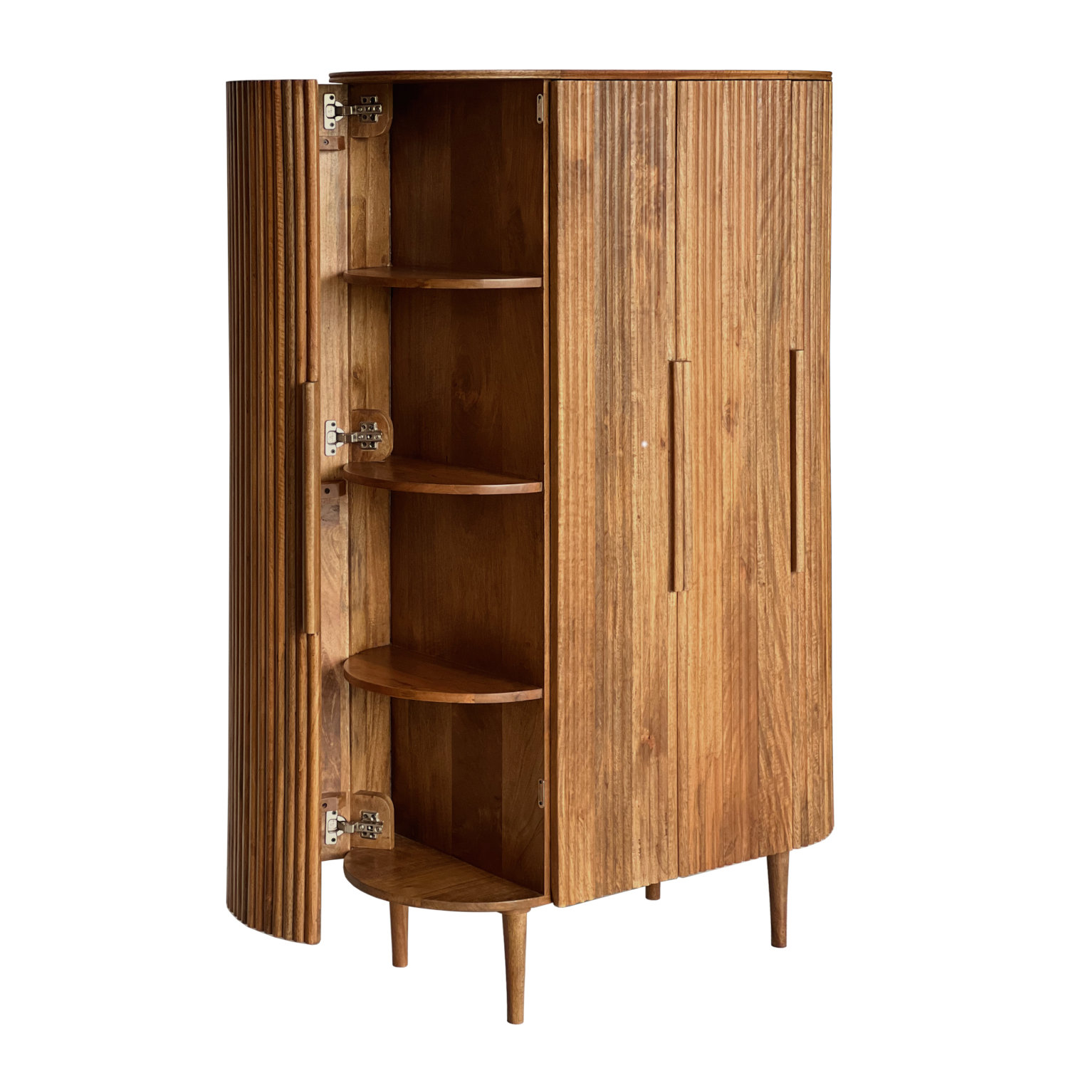 Union Rustic Clemons 100Cm Wide Mango Solid Wood Highboard | Wayfair.co.uk