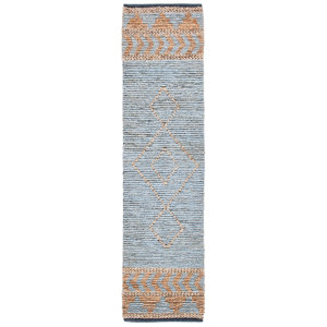 Union Rustic Nicola Handmade Flatweave Jute/Sisal Blue Rug & Reviews ...