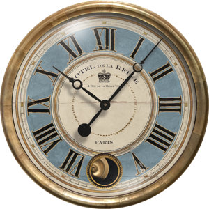 TRADEMARK TIME Metal Wall Clock & Reviews | Wayfair