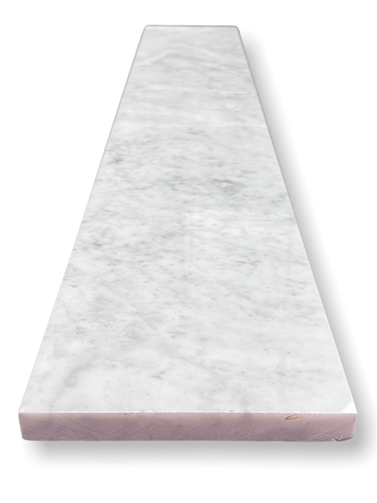 TENEDOS Carrara 6 X 60 Marble Threshold Marble Saddle Floor Use