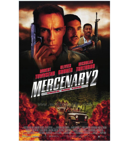 Posterazzi Pop Culture Graphics Mercenary II Thick & Thin Movie Poster ...